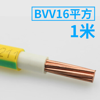 定制铜芯国标ZC-BVV10 16 25 35 50平方阻燃家装入户主线工程大功率线 国标16平方/1米(红色)【图片 价格 品牌 报价】-京东