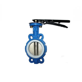 四氟密封对夹蝶阀 四氟蝶阀 D71F-16 对夹式四氟蝶阀 304阀板 304阀板 四氟密封 DN200【图片 价格 品牌 报价】-京东