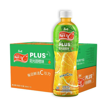康师傅每日C 500ML 15瓶 橙汁每日C橙汁鲜果橙饮料阳光甜橙果汁饮料整箱【图片 价格 品牌 报价】-京东