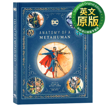 DC超人解剖学 英文原版 DC Comics: Anatomy of Metahuman