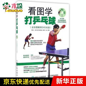 看图学打乒乓球(附光盘)