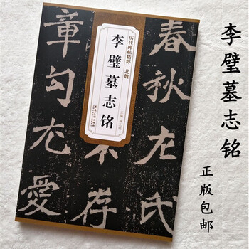 李璧墓志铭 北魏 历代碑帖精粹 临摹魏碑楷书书法毛笔字帖 附简体旁注 传世老碑帖名品 安徽美术出版社