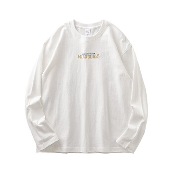 日系320G重磅长袖T恤男生秋季山系纯棉卫衣美式越野车印花打底衫 白色 M【120-135斤】【图片 价格 品牌 报价】-京东