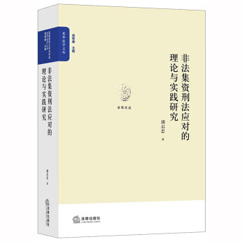 [正版图书] 非法集资刑法应对的理论与实践研究 胡启忠 法律出版社 9787519741389