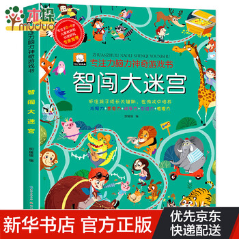专注力神奇游戏书-智闯大迷宫