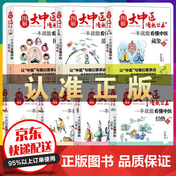 图解大中医漫画丛书 一本就能看懂中医基础篇+方剂+养生+经络+体质+中药+藏象 正版全7册 养生书籍