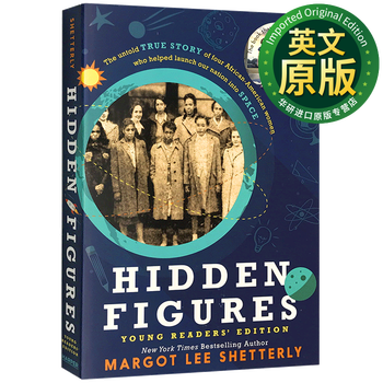 隐藏人物 英文原版 Hidden Figures NASA无名英雌 电影原著小说