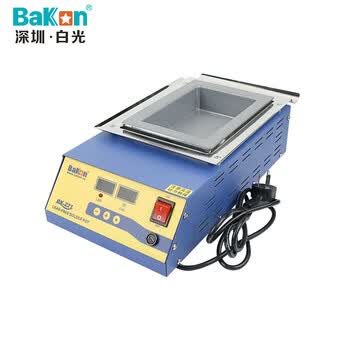 BaKon白光高温锡炉无铅数显可调温锡锅恒温圆型大熔焊锡炉方型 224方形锡炉250*160*45【图片 价格 品牌 报价】-京东