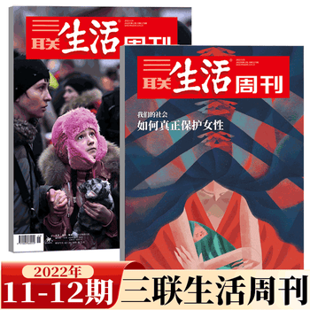 【共2本】三联生活周刊杂志   新闻时政热点话题 2022年11+12期