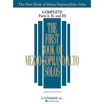 The First Book of Mezzo-Soprano/Alto Solos: Com