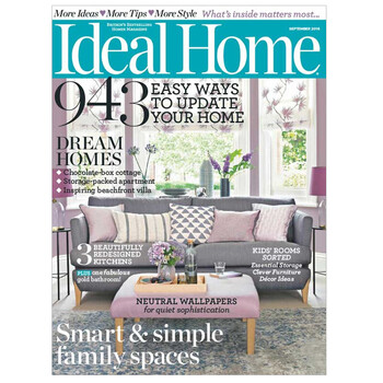 【包邮】订阅Ideal Home理想家居 设计杂志 英国英文 年订13期原版