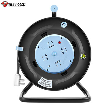 【公牛GN-804D】公牛过热保护电缆卷盘插座插排16A大功率4位总控30米电缆盘GN-804D【行情 报价 价格 评测】-京东