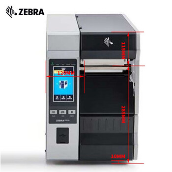 ZEBRA ZT610/620宽幅工业级标签打印机不干胶条码200/300/600 ZT610600dpi带切刀 官方标配【图片 价格 品牌 ...