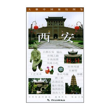 大雅中国旅游行图鉴:西安 王仁定 著【正版书】