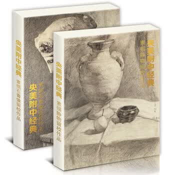 央美附中经典素描石膏像和静物留校作品临摹世界名画册集明信卡片高清文创范本大小卫马赛荷马海盗伏尔泰阿格里巴维纳斯塔头阿波罗