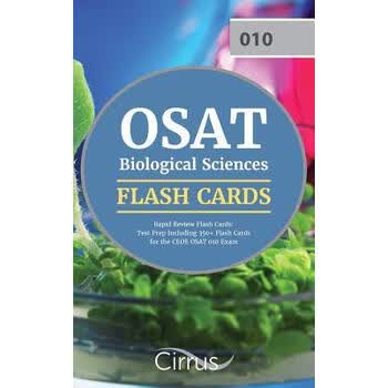 OSAT Biological Sciences Rapid Review Flash Car