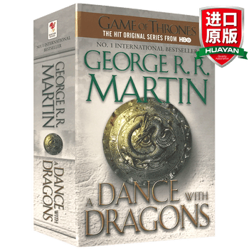 英文原版 魔龙的狂舞 A Song of Ice and Fire 5 冰与火之歌