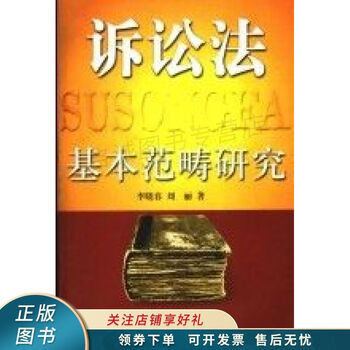 诉讼法基本范畴研究