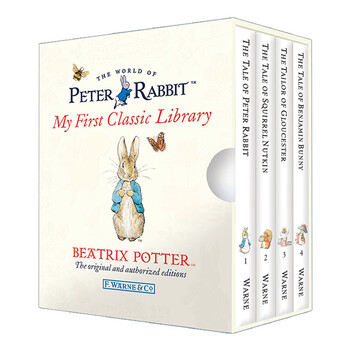 英文原版 Peter Rabbit My First Classic Library 彼得兔 经典图书馆 英文版 进口英语原版书籍