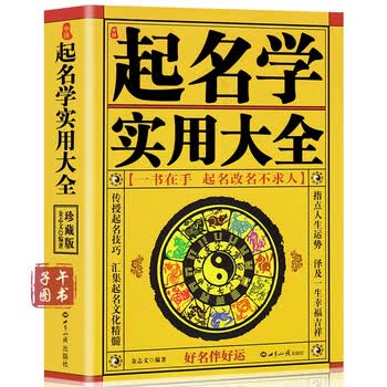 正版 中国起名学实用大全 姓名学五行四柱数理三才 取名好名字起名改名不求人 取名字宝宝取名书籍 起名正版图书