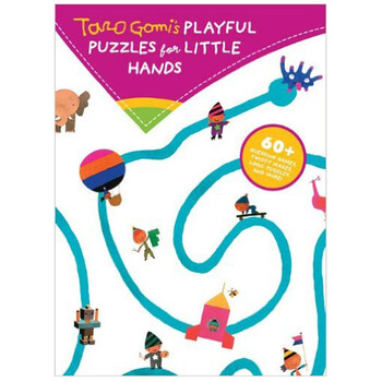 现货Taro Gomi’s Playful Puzzles五味太郎的乐趣拼图 英文原版童书