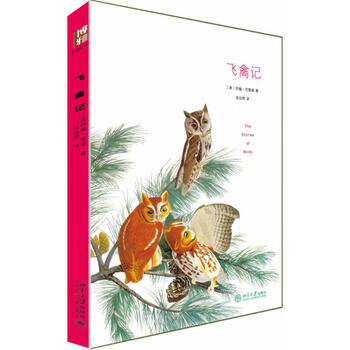 飞禽记 赠精美明信片 与《瓦尔登湖》并称美国自然文学的双璧 奥杜邦的鸟类手绘插图