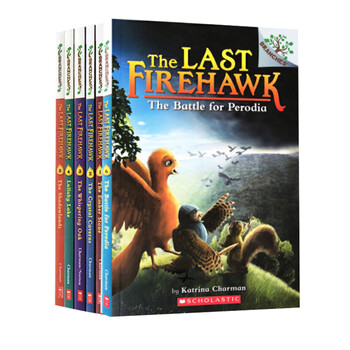 学乐大树桥梁章节书6册套装THE LAST FIREHAWK火鹰传奇英文原版Scholastic