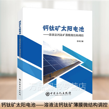 钙钛矿太阳电池——溶液法钙钛矿薄膜微结构调控 钙钛矿太阳能电池 能源与动力工程 新能源材料 中国石化出版社