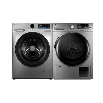 【小天鹅TG100YQ1+TH90-H02WY】小天鹅 (LittleSwan)洗烘套装10公斤全自动滚筒变频洗衣机9公斤智能热泵烘干机 TG100YQ1+TH90-H02WY【行情 报价 ...