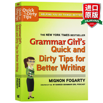 英文原版 语法女王 写作妙招 Grammar Girl's Quick and Dirty Tips