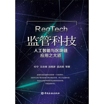 监管科技:人工智能与区块链应用之大道 杜宁等著 中国金融出版社