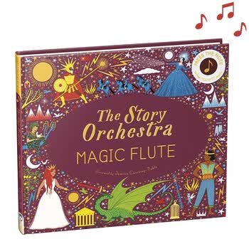 英文原版 交响乐团发声书：莫扎特：魔笛 音乐故事 有声绘本 The Story Orchestra: The Magic Flute: Mozart's Music