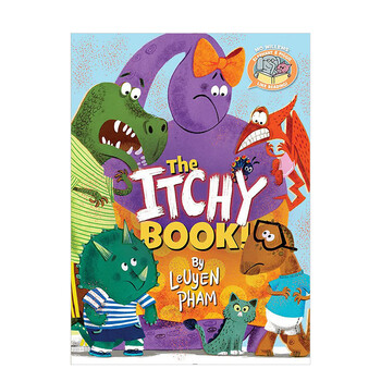 【现货】痒痒的书! The Itchy Book! 幼儿儿童趣味故事启蒙绘本 英文原版
