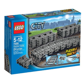 【乐高认证店】乐高LEGO city 城市系列 儿童益智拼装积木玩具 男孩礼物 亲子互动 列车轨道火车道补充装7499【图片 价格 品牌 报价】-京东