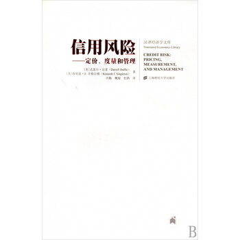 信用风险--定价度量和管理/汉译经济学文库