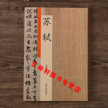 正版】历代名家书法珍品 苏轼书法全集行楷书法碑帖毛笔字帖临摹练习原碑帖放大本许裕长编书法篆刻鉴赏