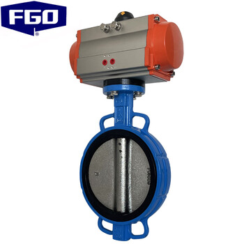 【FGOD671XP-10Q】FGO 气动对夹式蝶阀 球墨体+304板+橡胶 开关型 D671XP-10Q DN400【行情 报价 价格 评测】-京东