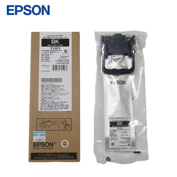 【爱普生C13T11F100】爱普生（EPSON）C13T11F100 标准容量黑色墨盒(适用WF-C5390a/WF-C5890a机型)约 ...
