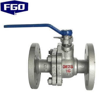 【FGOQ41F-16C】FGO球阀 碳钢法兰四氟密封 Q41F-16C DN25【行情 报价 价格 评测】-京东
