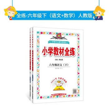 21全练京东人教版套装·六年级下（语文+数学）21