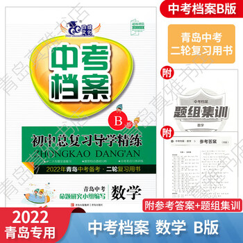 2022版数学中考档案B版初中总复习导学精炼青岛中考备考二轮复习