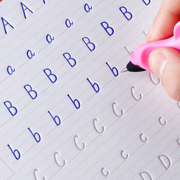 六品堂英语字帖小学生儿童字帖英语凹槽练字帖基础英文字帖小学 英语版