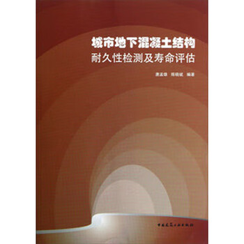 城市地下混凝土结构耐久性检测及寿命评估【正版图书】