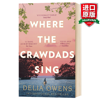 英文原版 蝲蛄吟唱的地方 Where the Crawdads Sing Delia Owen 英版