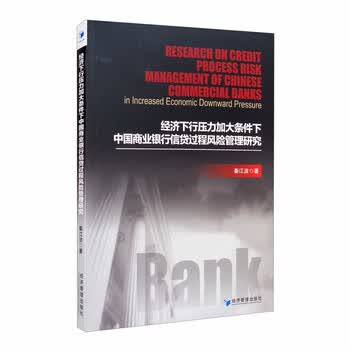正版 经济下行压力加大条件下中国商业银行信贷过程风险管理研究 9787509669174