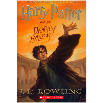 现货HARRY POTTER HALLOWS哈利波特与死亡圣器7英文原版科幻电影小说JK罗琳美版经典