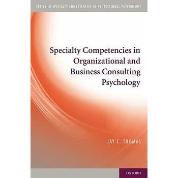 Specialty Competencies in Organizational and Bu