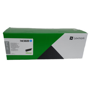 【Lexmark74C0D20】利盟（Lexmark）原装74C0D20青色显影单元适用CS720de/CS725de/CX725de打印机 ...