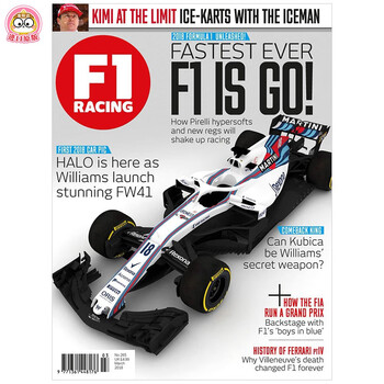 订阅 F1 Racing 赛车杂志 英国英文原版 年订12期
