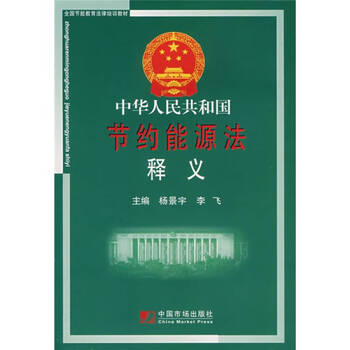 中华人民共和国节约能源法释义 杨景宇、李飞